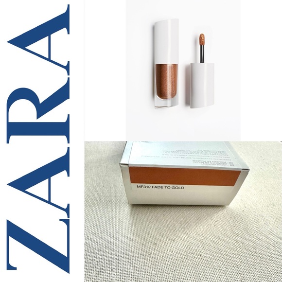 Zara | Makeup | Zara Shimmering Gold Eyeshadow Fade To Gold Nwt | Poshmark